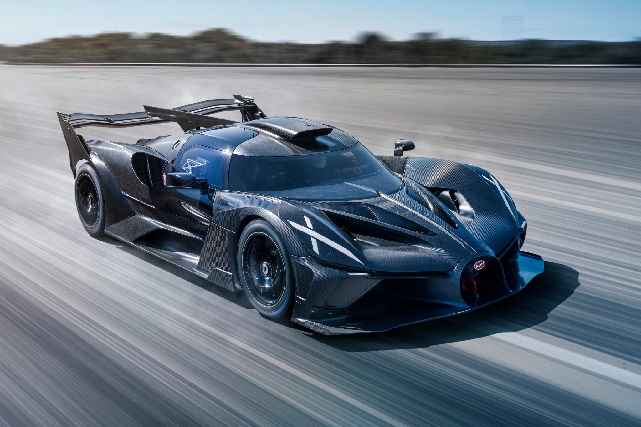 Bugatti Bolide: Ekstrem za dirkališča